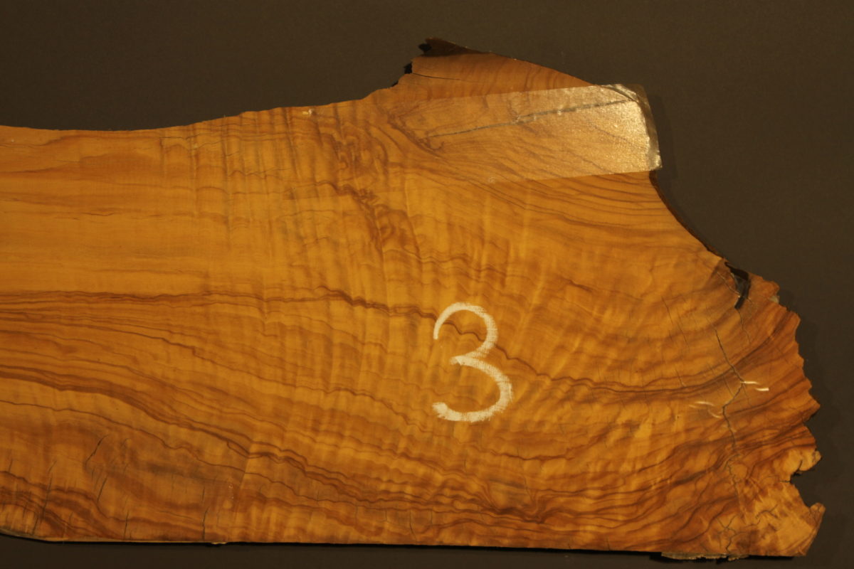 Olivenholz-Furnier 2 Mm (155 X 20 Cm) - Furnier-Manufaktur