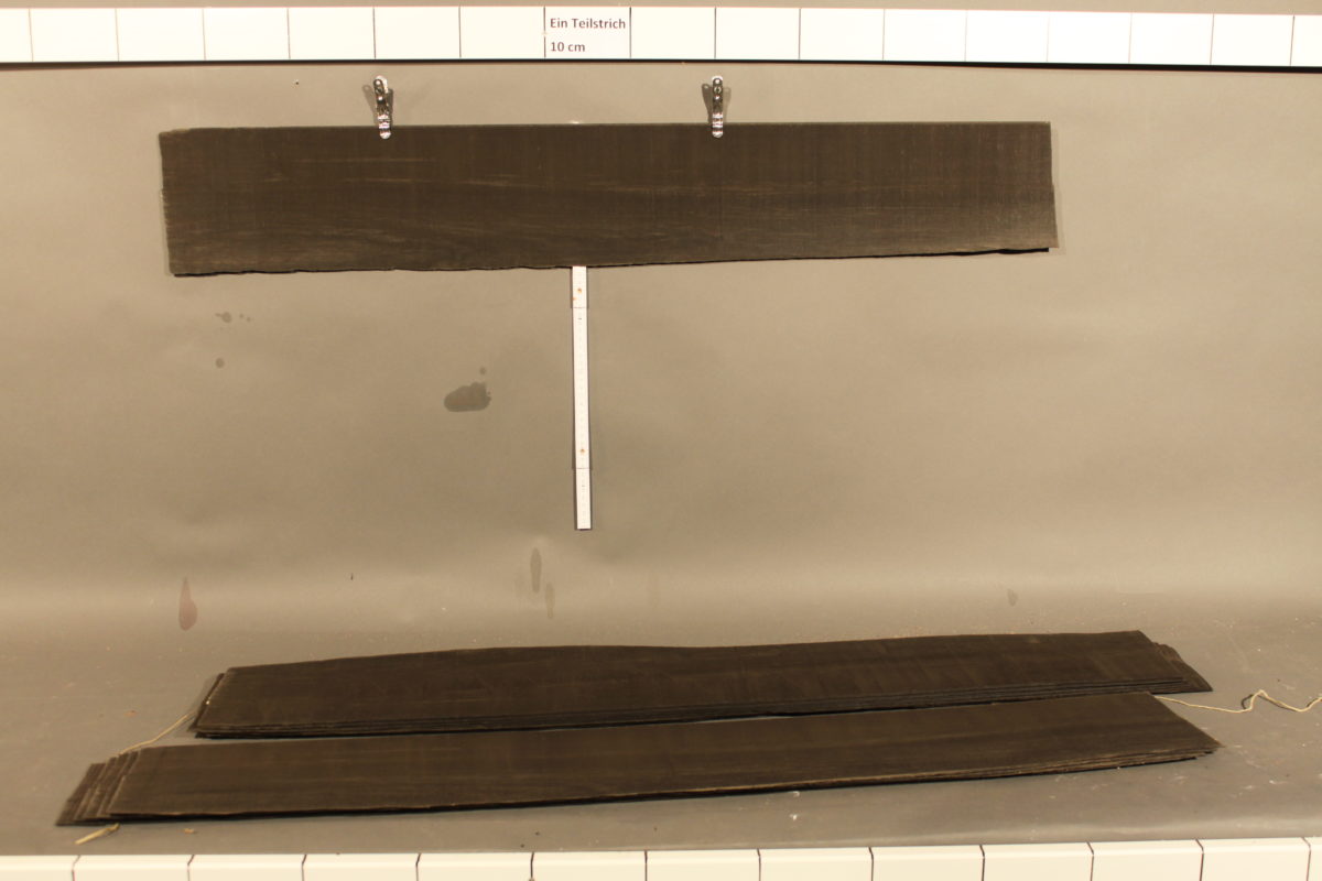 Ebenholz-Furnier 2,5 Mm (105 X 16 Cm) - Furnier-Manufaktur